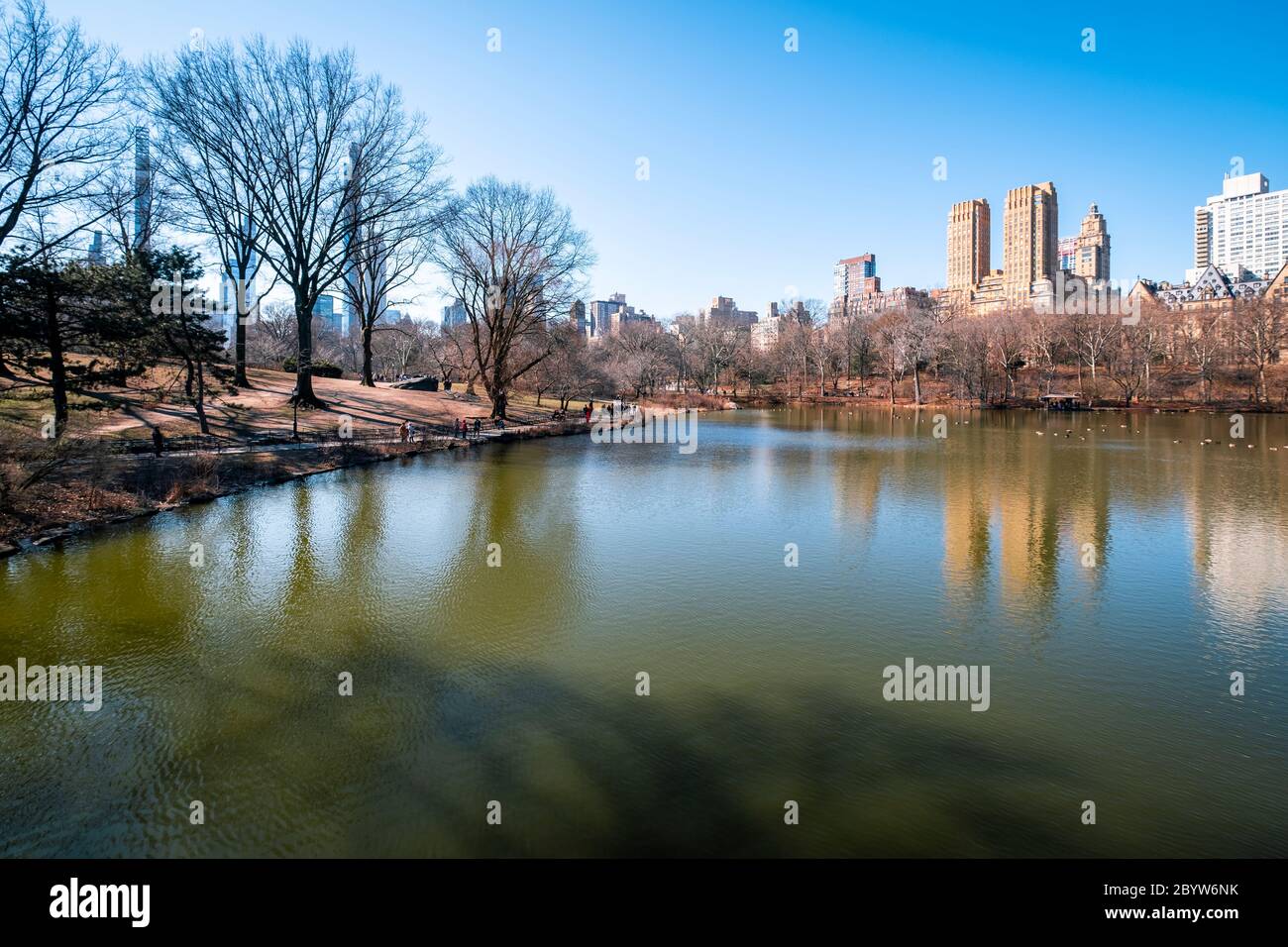 Central Park view, Manhattan New York Stock Photo - Alamy