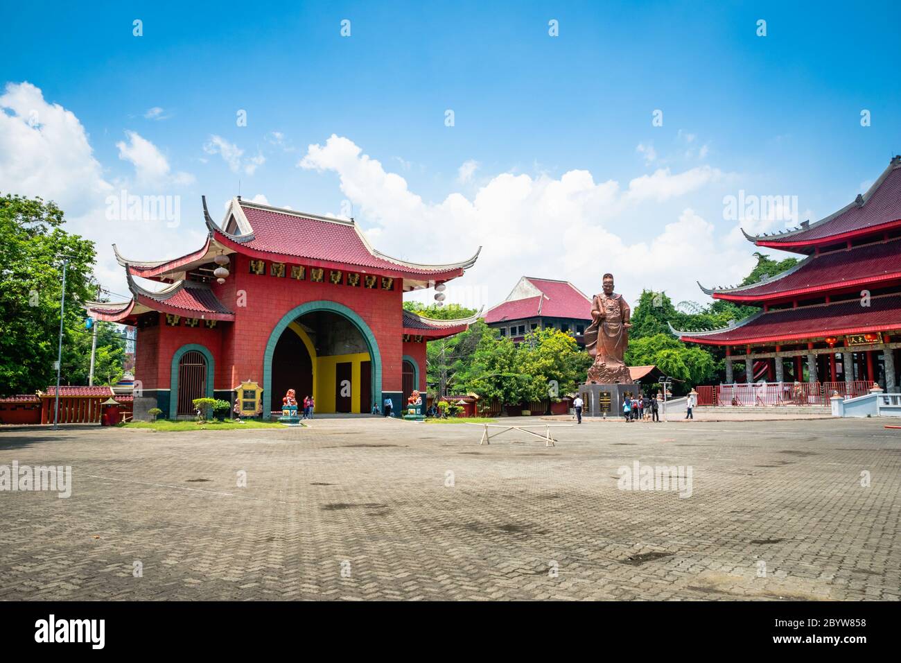 Sam Poo Kong temple in Semarang Indonesia. Sam Poo Kong temple is a ...