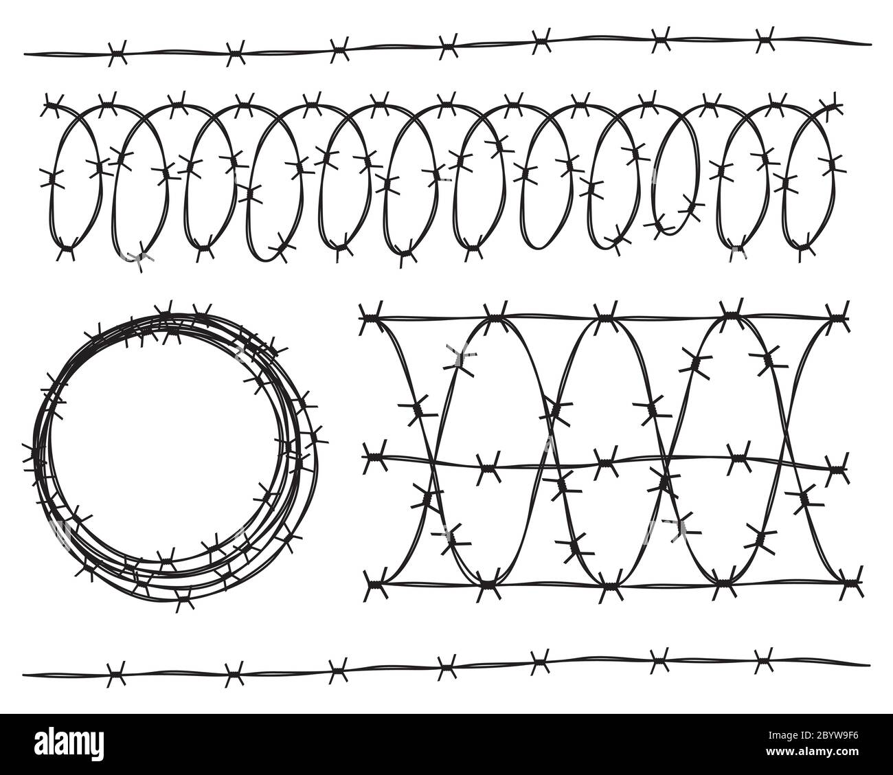 Barbed wire tattoo hi-res stock photography and images - Alamy