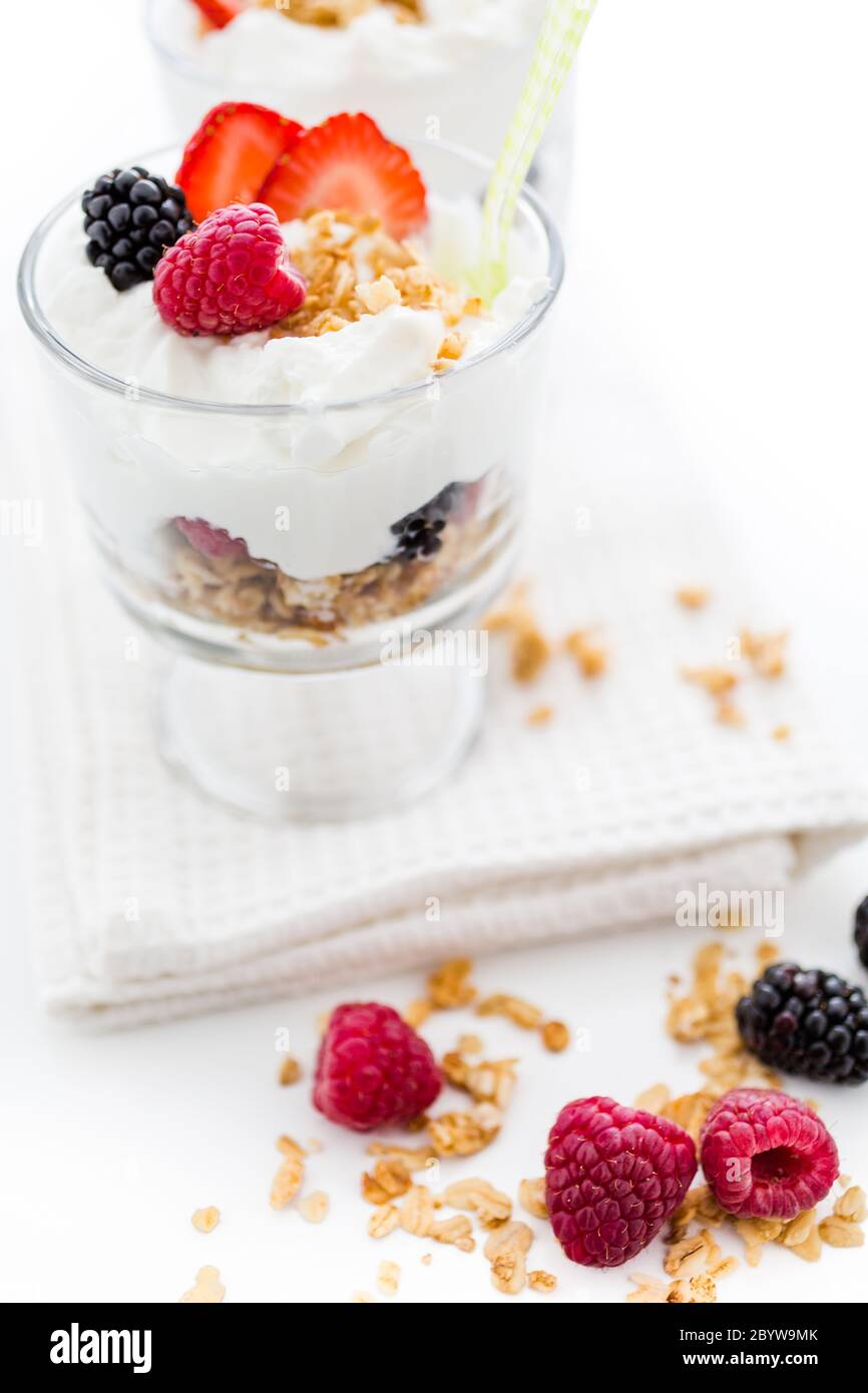 Parfait layering hi-res stock photography and images - Alamy