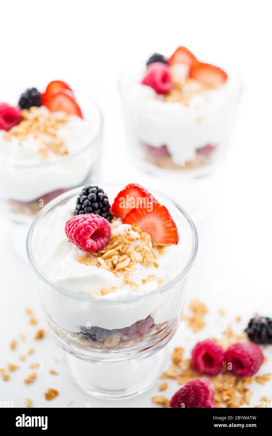 Parfait layering hi-res stock photography and images - Alamy