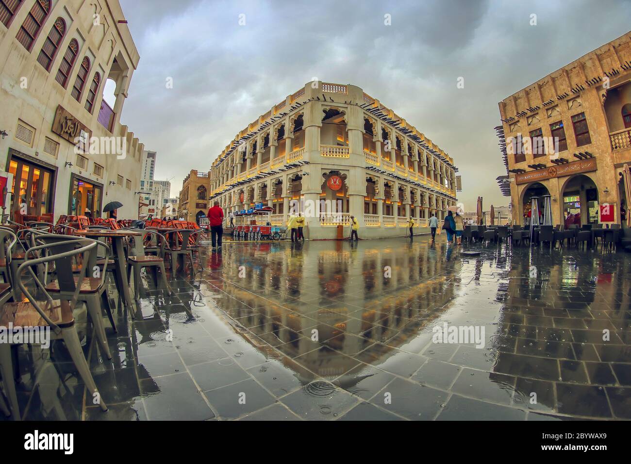 Qatar tourist attraction hi-res stock photography and images - Alamy