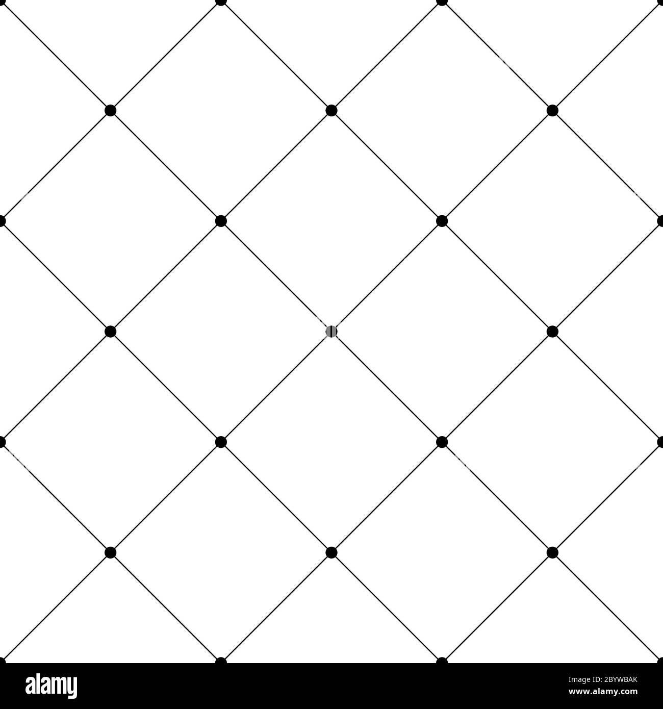 Abstract seamless pattern background. Regular diagonal grid of solid ...