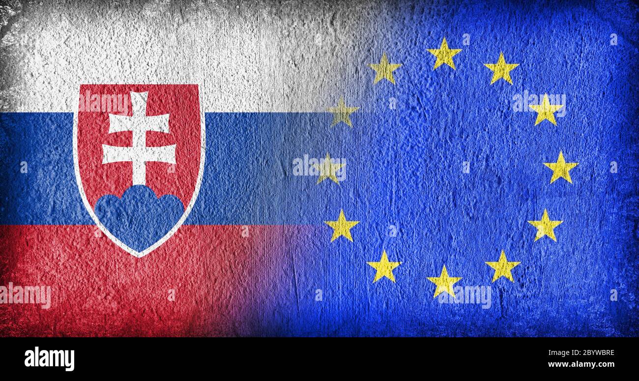 Slovakia Eu Flag High Resolution Stock Photography and Images - Alamy