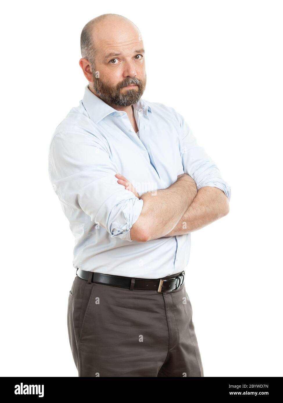 Man crossed arms body language hi-res stock photography and images - Alamy