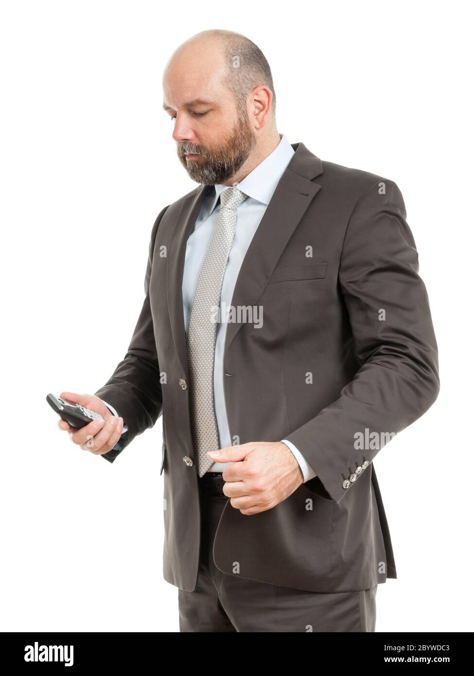 Business man suit smart phone talking call hi-res stock photography and ...