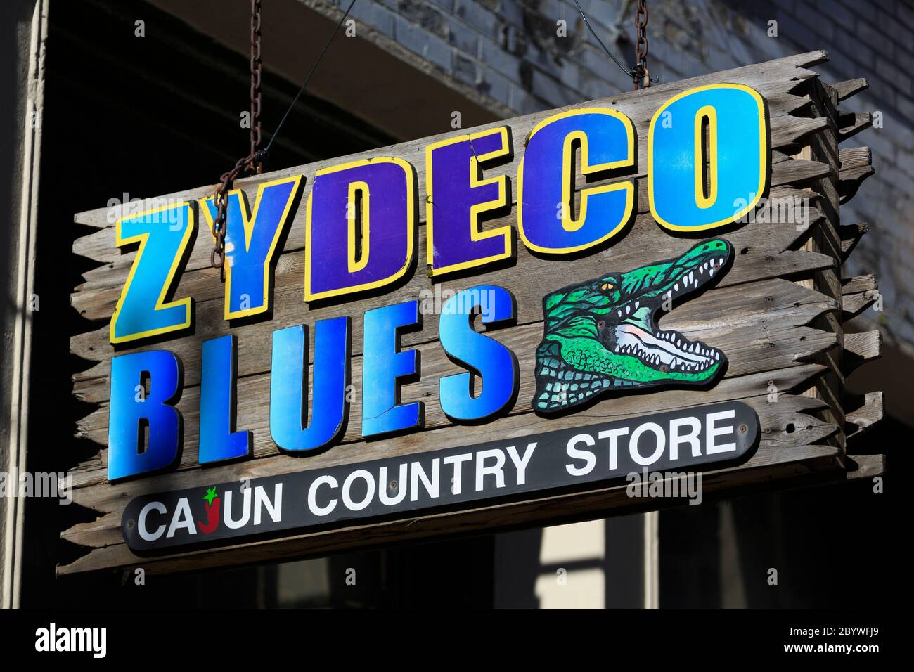 Sign on Decatur Street, French Quarter, New Orleans, Louisiana, USA ...