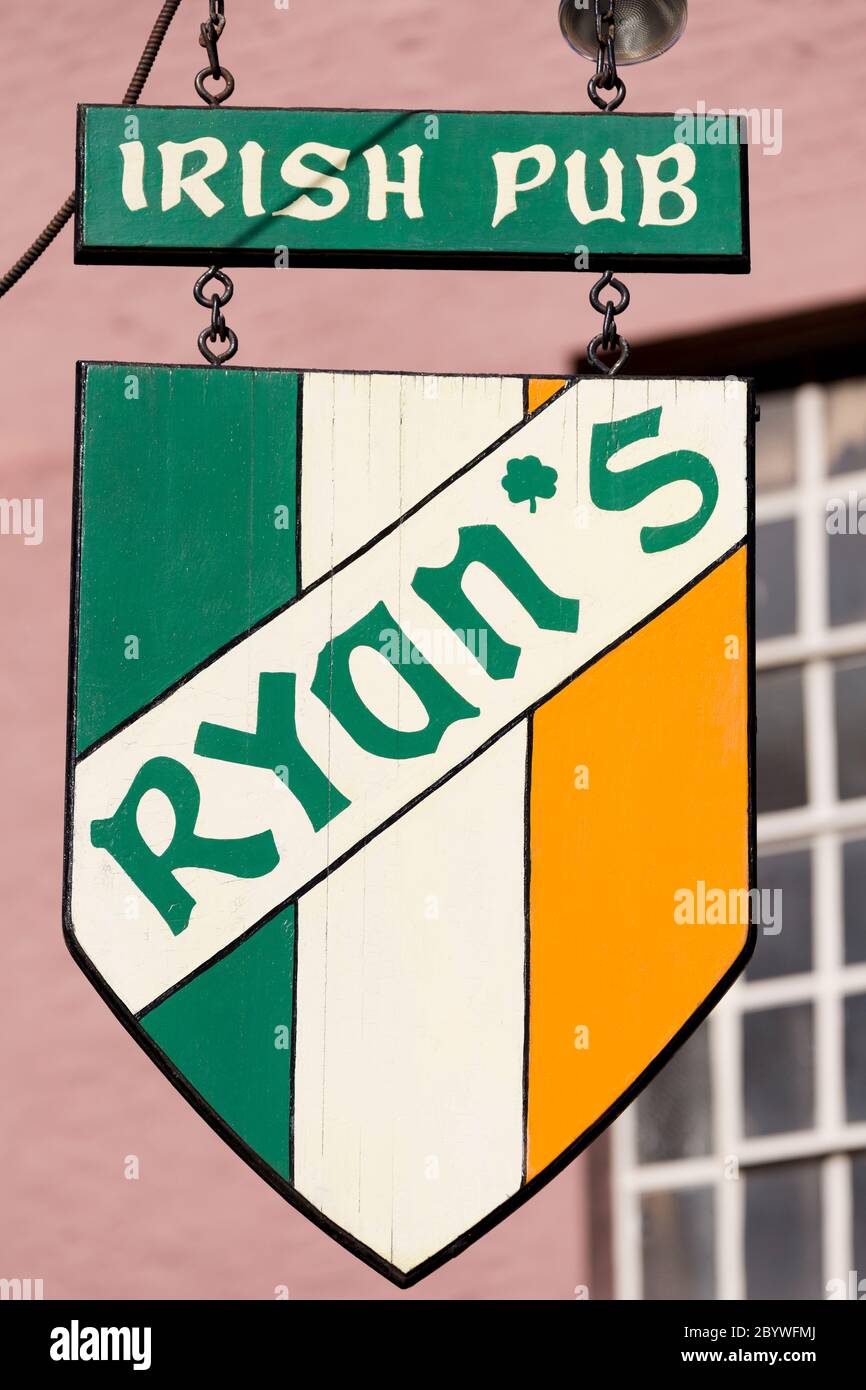 Sign on Decatur Street, French Quarter, New Orleans, Louisiana, USA ...