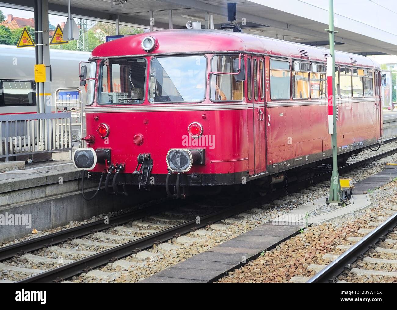 Old German train Stock Photo - Alamy