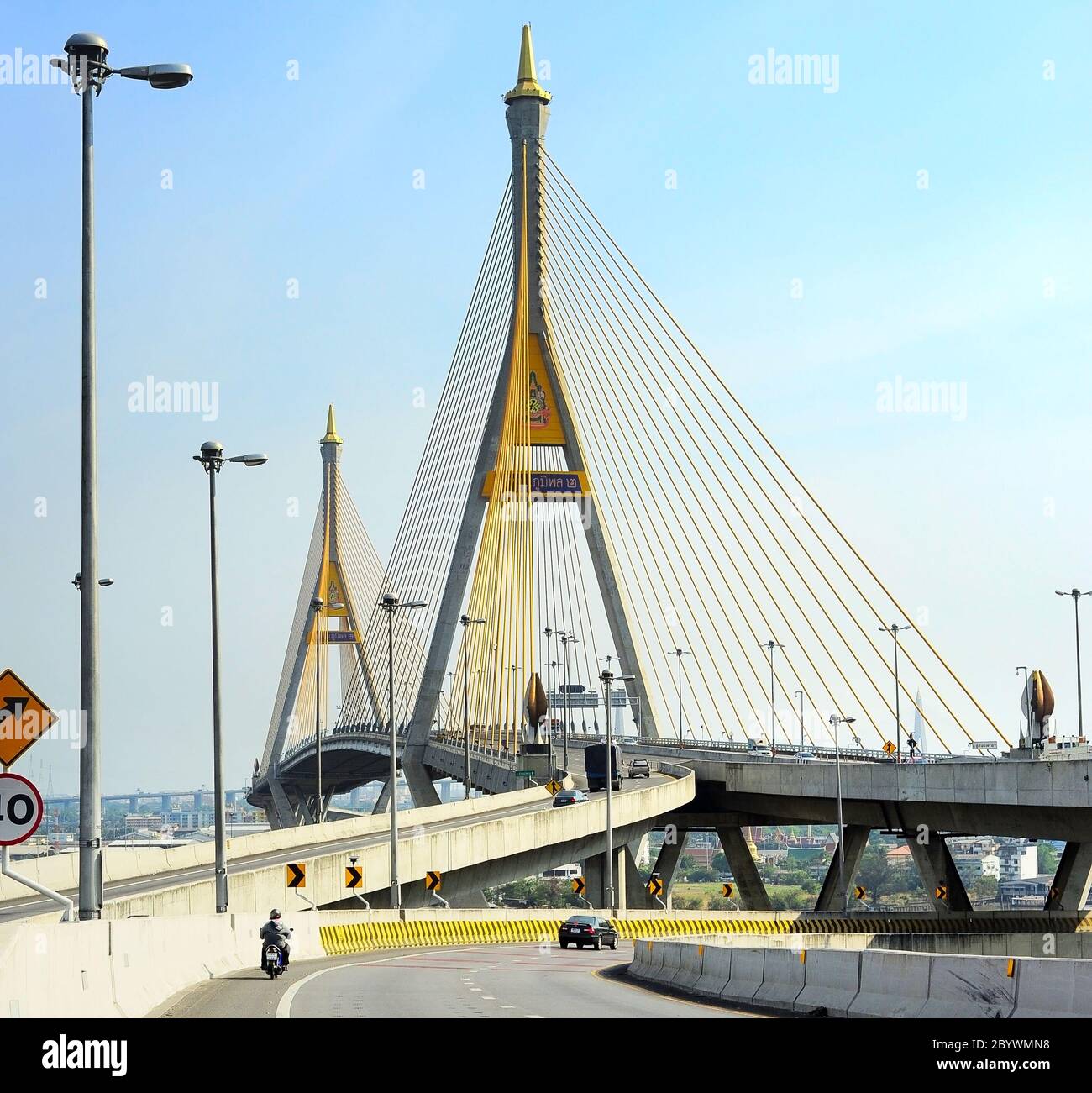 Ring Road Bridge, Bangkok Stock Photo - Alamy