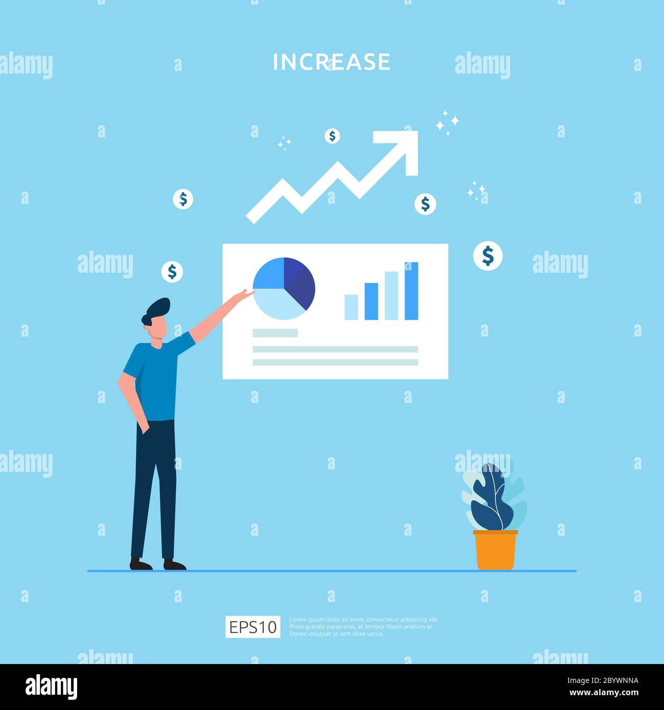 Planning business growth Stock Vector Images - Alamy