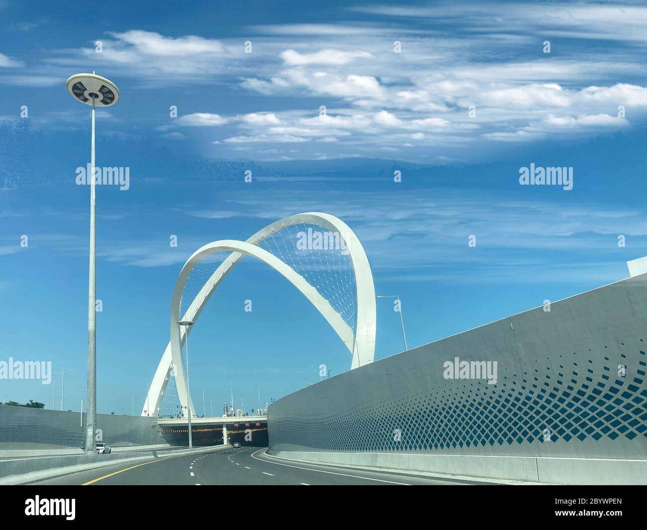 Al Wahda Arches in West bay Area The Tallest Monument of City. known as ...