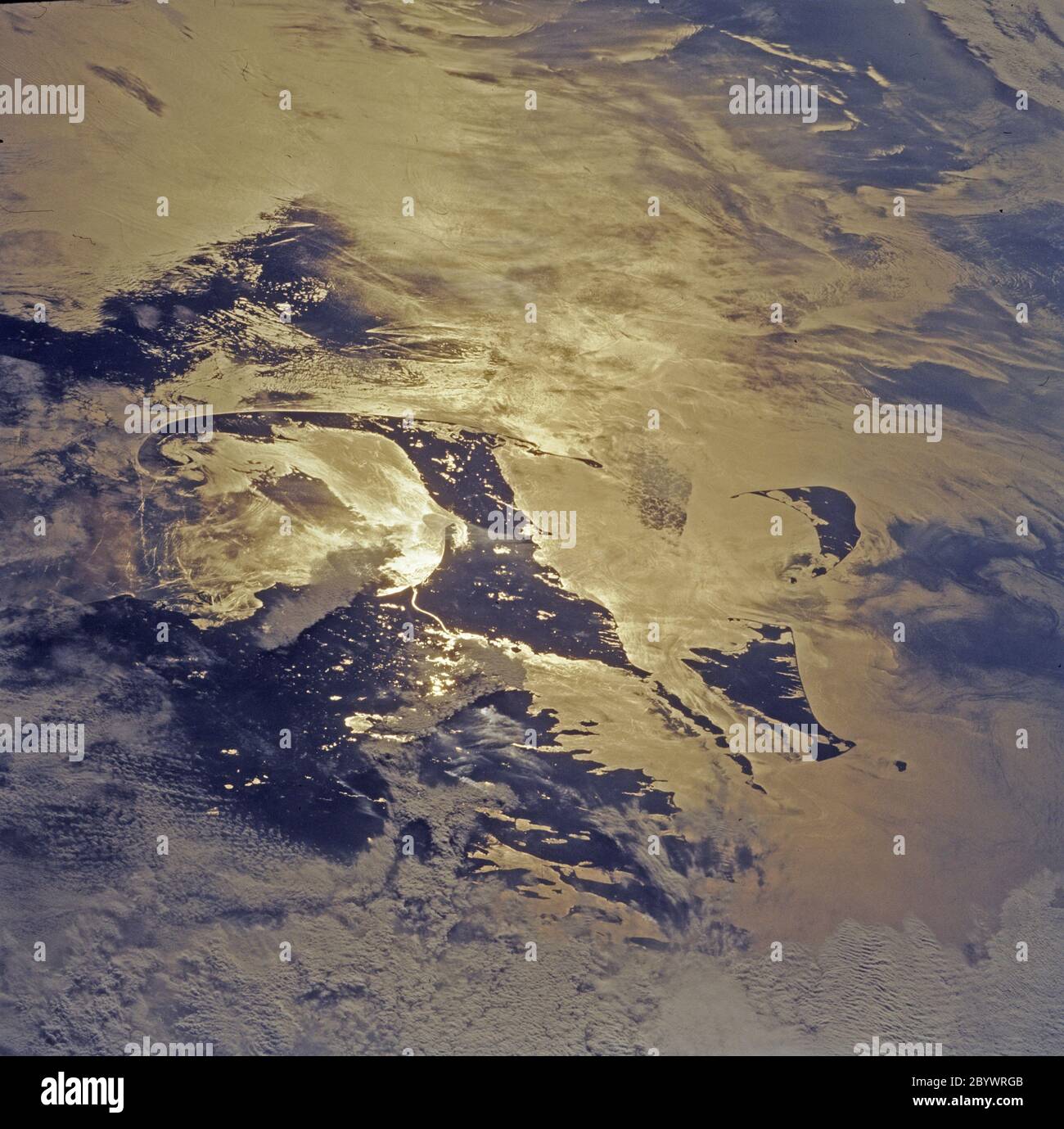 Cape cod from space shuttle hi-res stock photography and images - Alamy