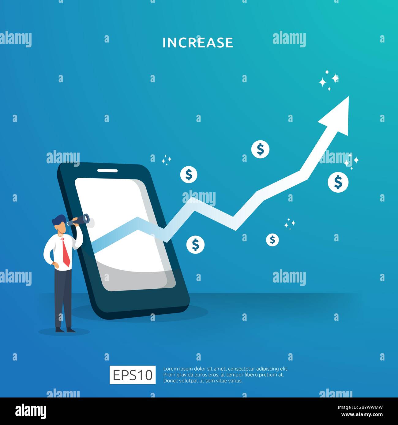 Money growth planning Stock Vector Images - Alamy