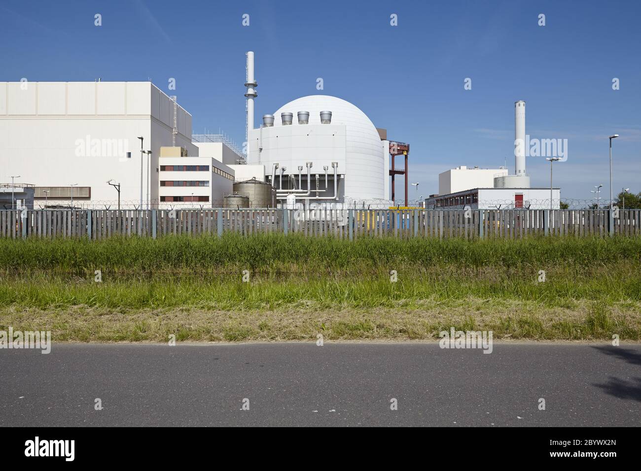 Brokdorf - Nuclear power plant Stock Photo - Alamy