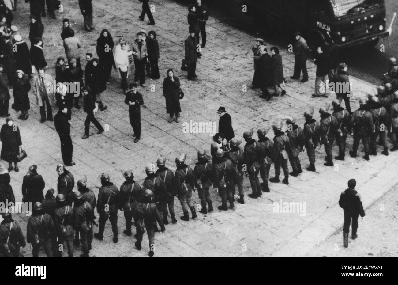 1980s martial law poland hi-res stock photography and images - Alamy