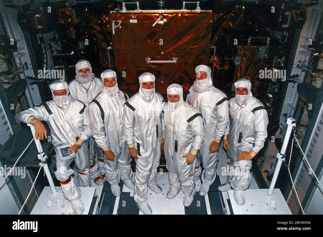 Astronaut clean room suit hi-res stock photography and images - Alamy