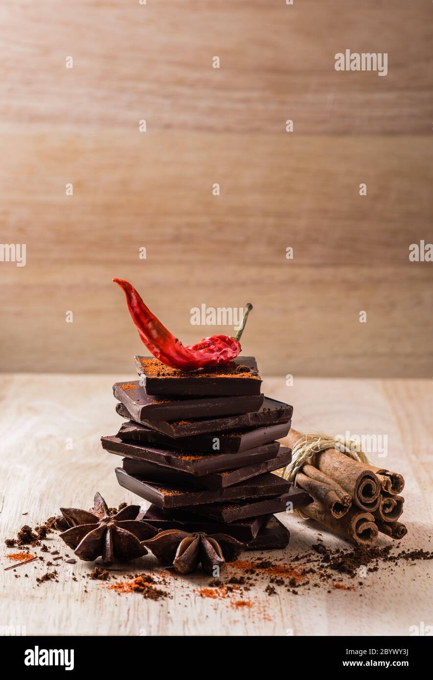 Cacao pod to chocolate bar hi-res stock photography and images - Alamy