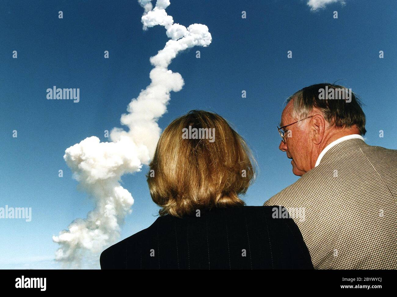 Apollo l1 Commander Neil A. Armstrong and his wife, Carol, were among ...