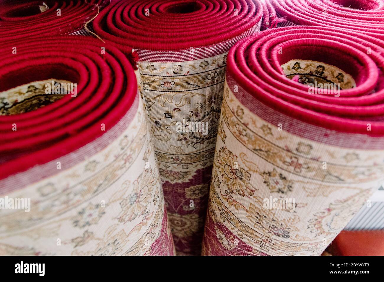 Rolled up rugs hi-res stock photography and images - Alamy