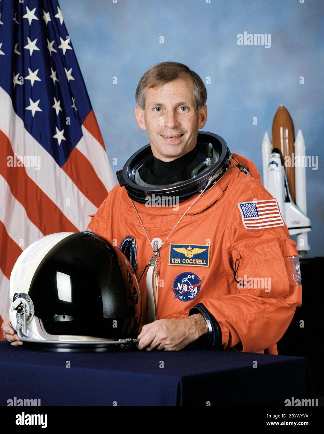Official Portrait of astronaut Kenneth D. Cockrell, STS-111 mission ...