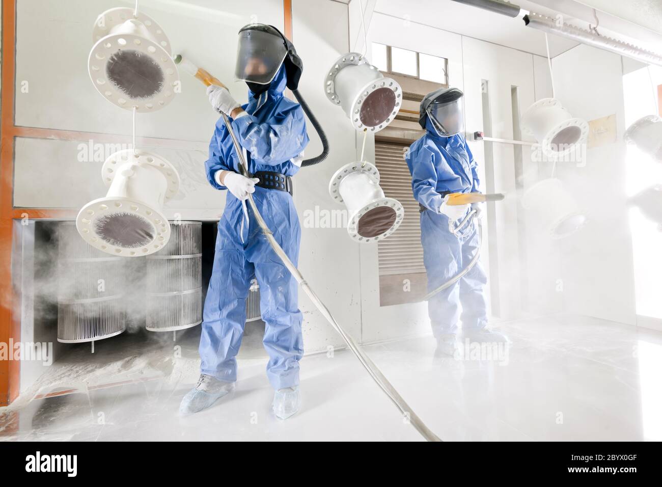 Powder coating paint hi-res stock photography and images - Alamy