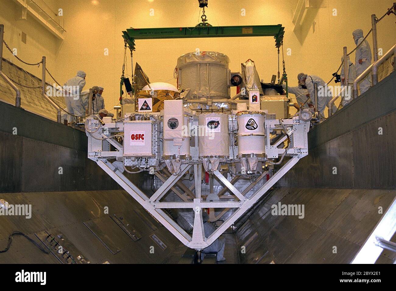 The CRISTA-SPAS payload, manifested on Space Shuttle Mission STS-85, is ...