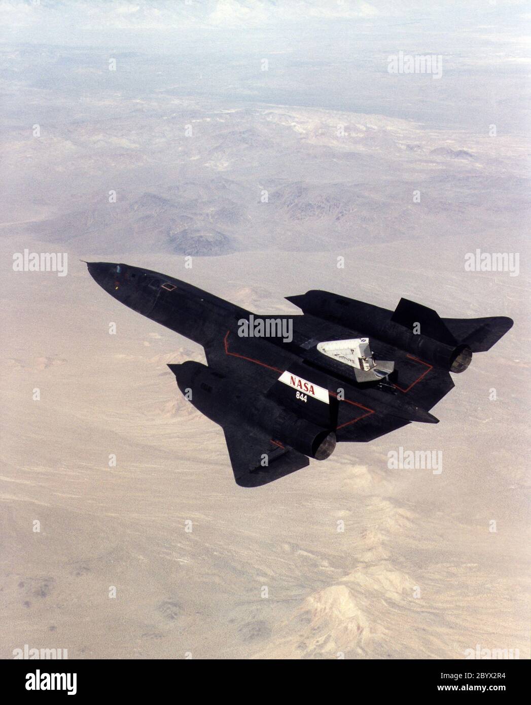 A NASA SR-71 successfully completed its first flight 31 October 1997 as ...