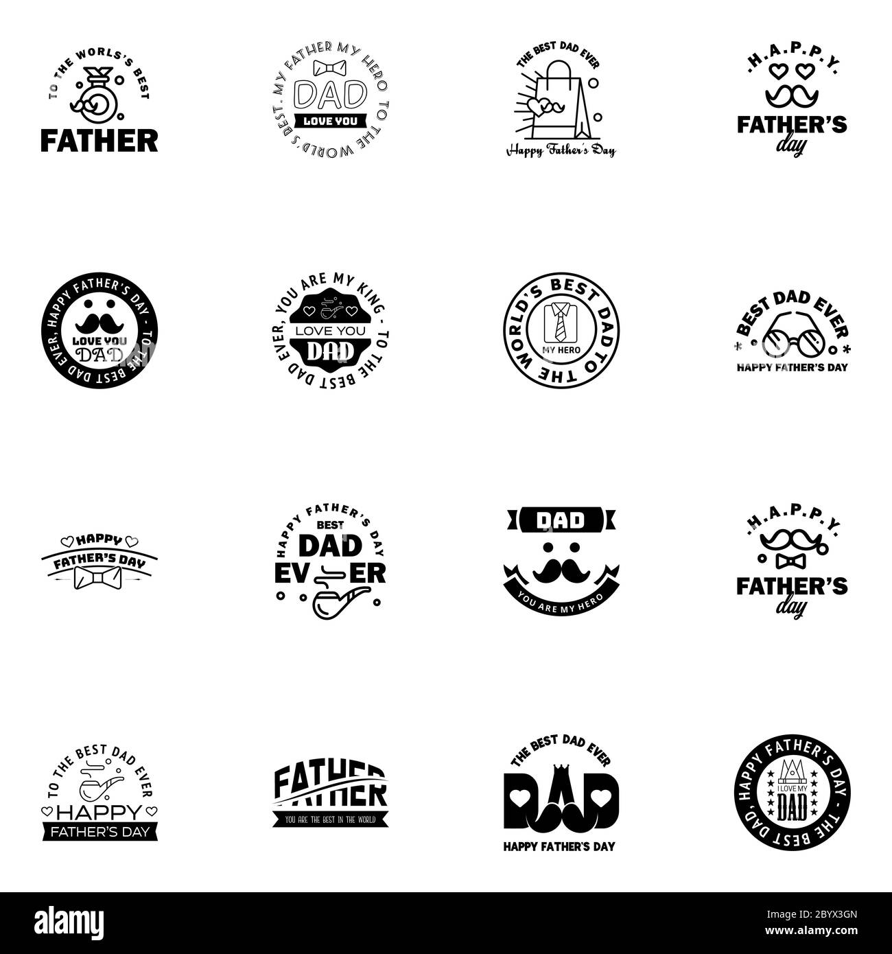 Vintage object illustration vect Black and White Stock Photos & Images ...