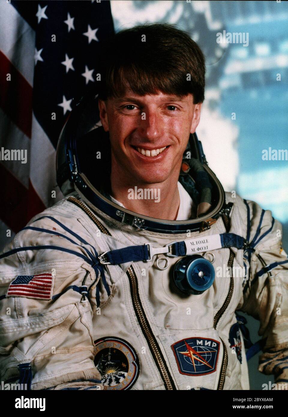 (1997) --- Astronaut C. Michael Foale, mission specialist/cosmonaut guest researcher Mir 23/24 ...
