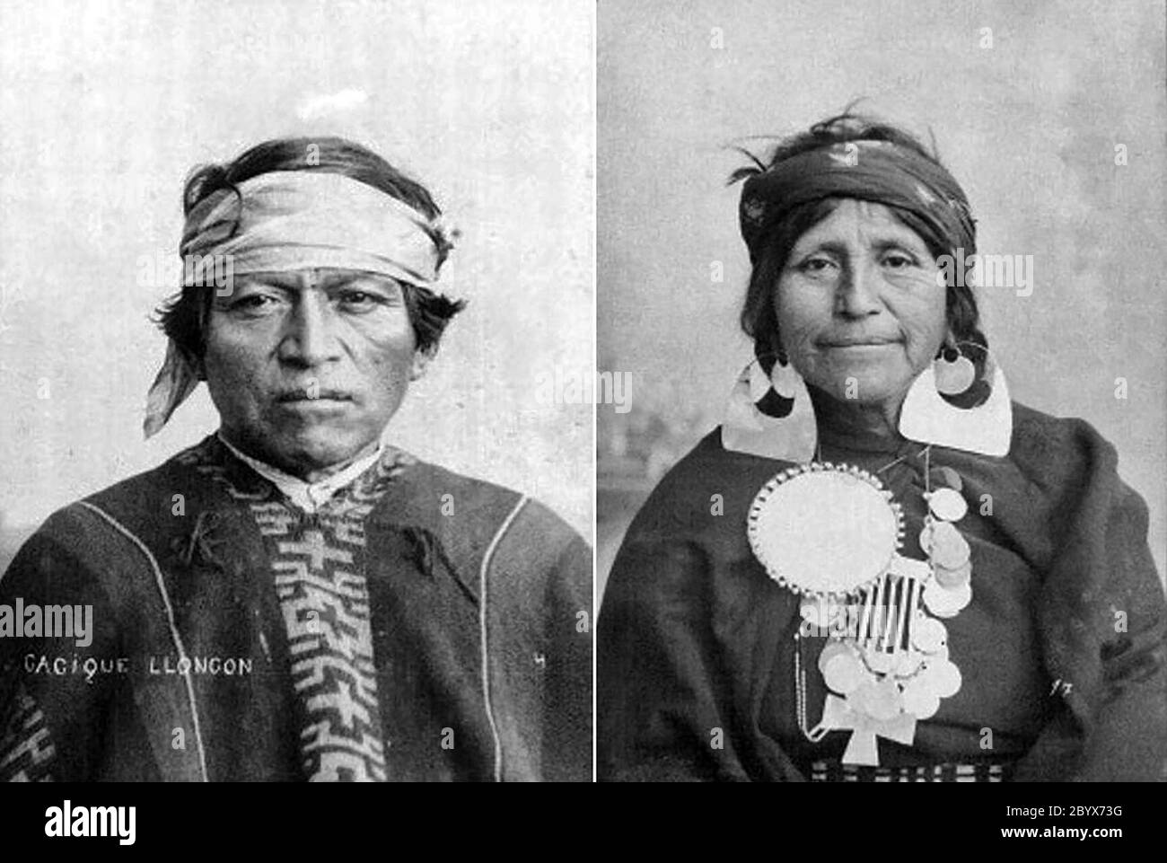 1890 chile mapuche Black and White Stock Photos & Images - Alamy