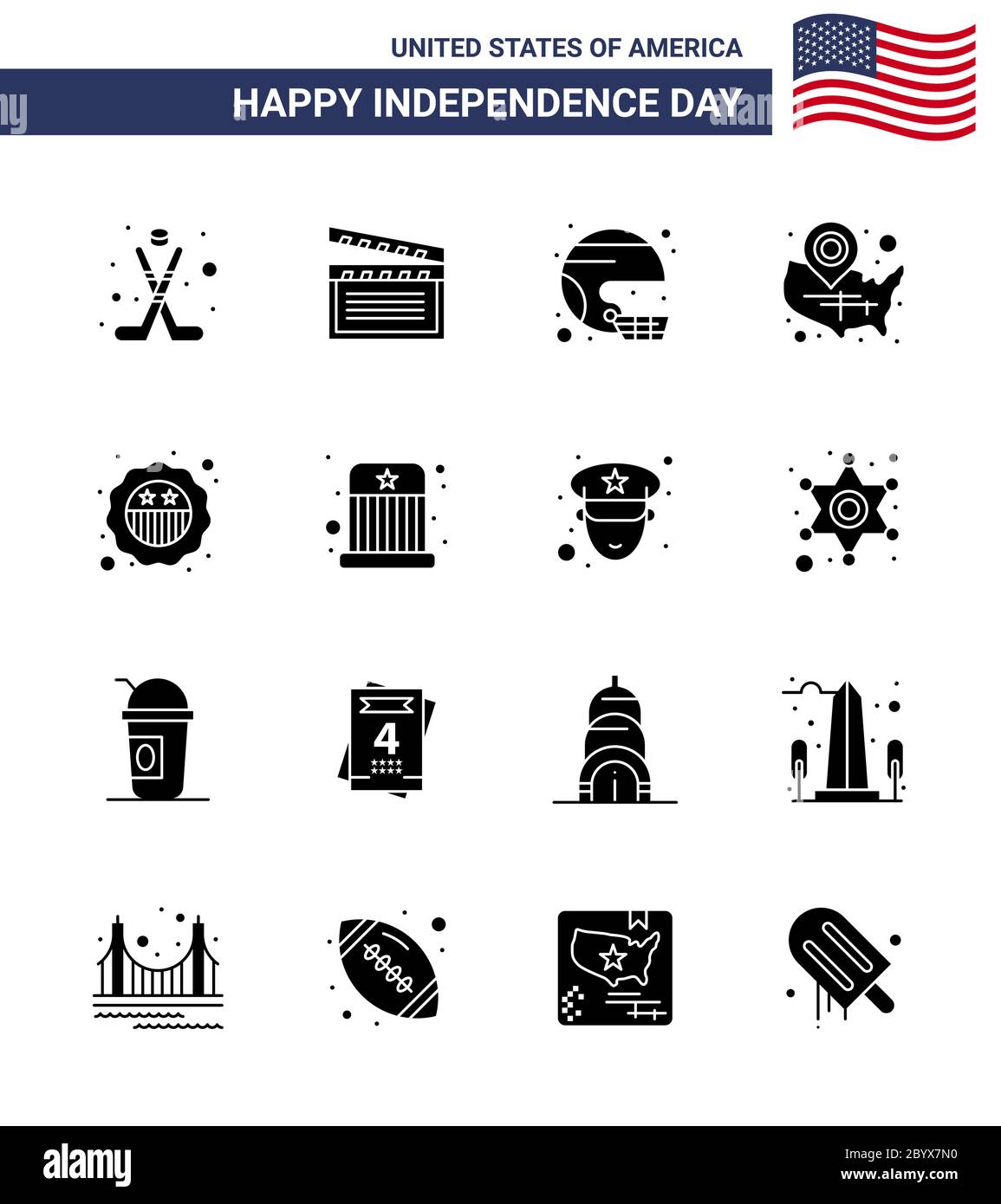 Kids map of the united state Stock Vector Images - Alamy