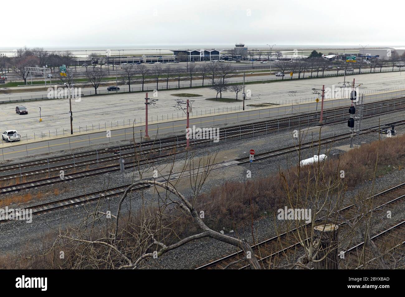 Cleveland municipal parking lot hi-res stock photography and images - Alamy