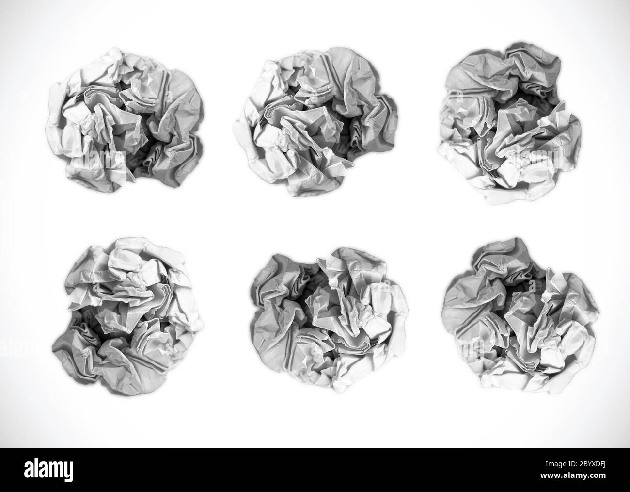 concept crumpled paper light bulb metaphor for good idea Stock Photo ...