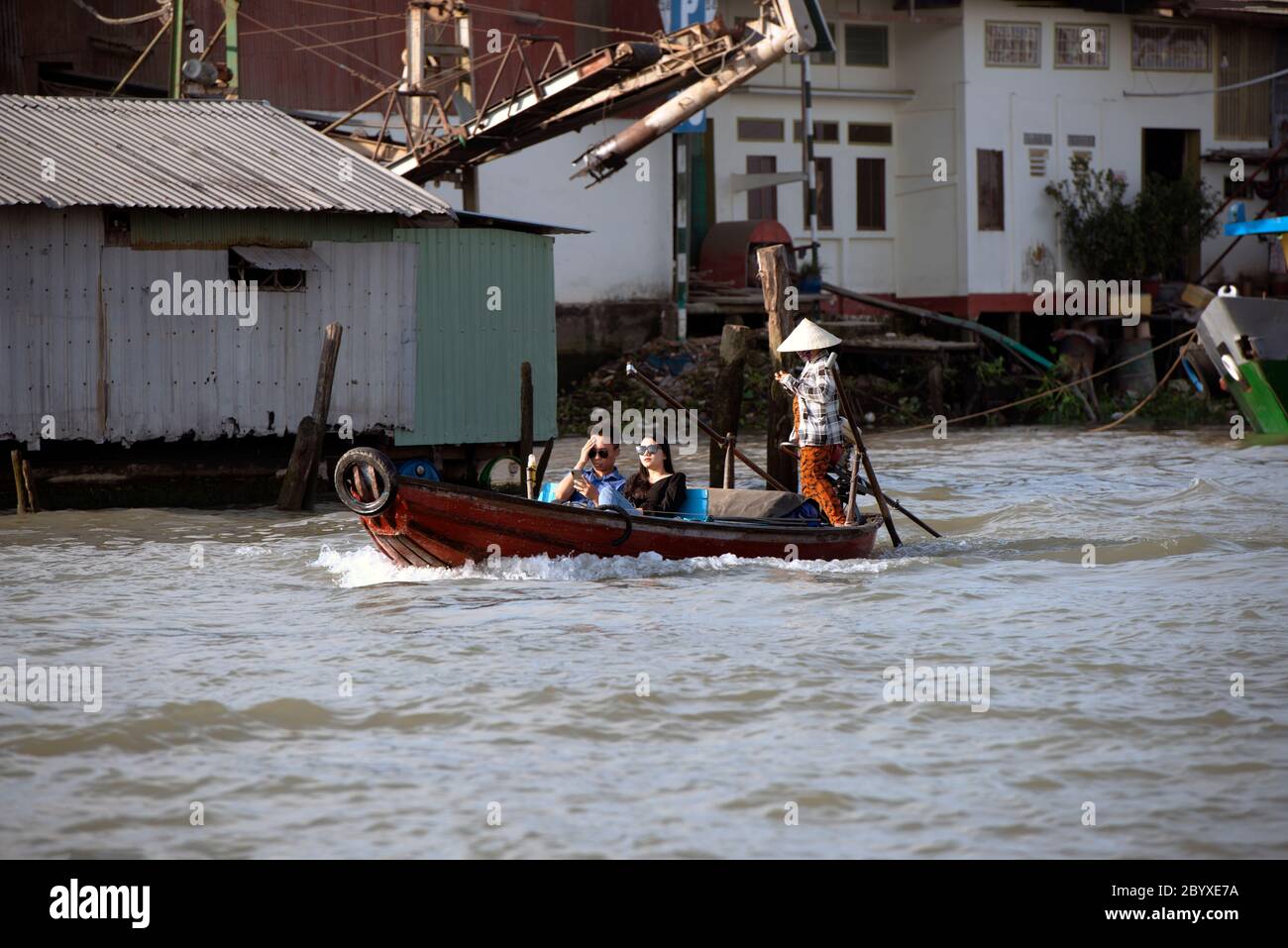 Vietnam bassac river hi-res stock photography and images - Alamy