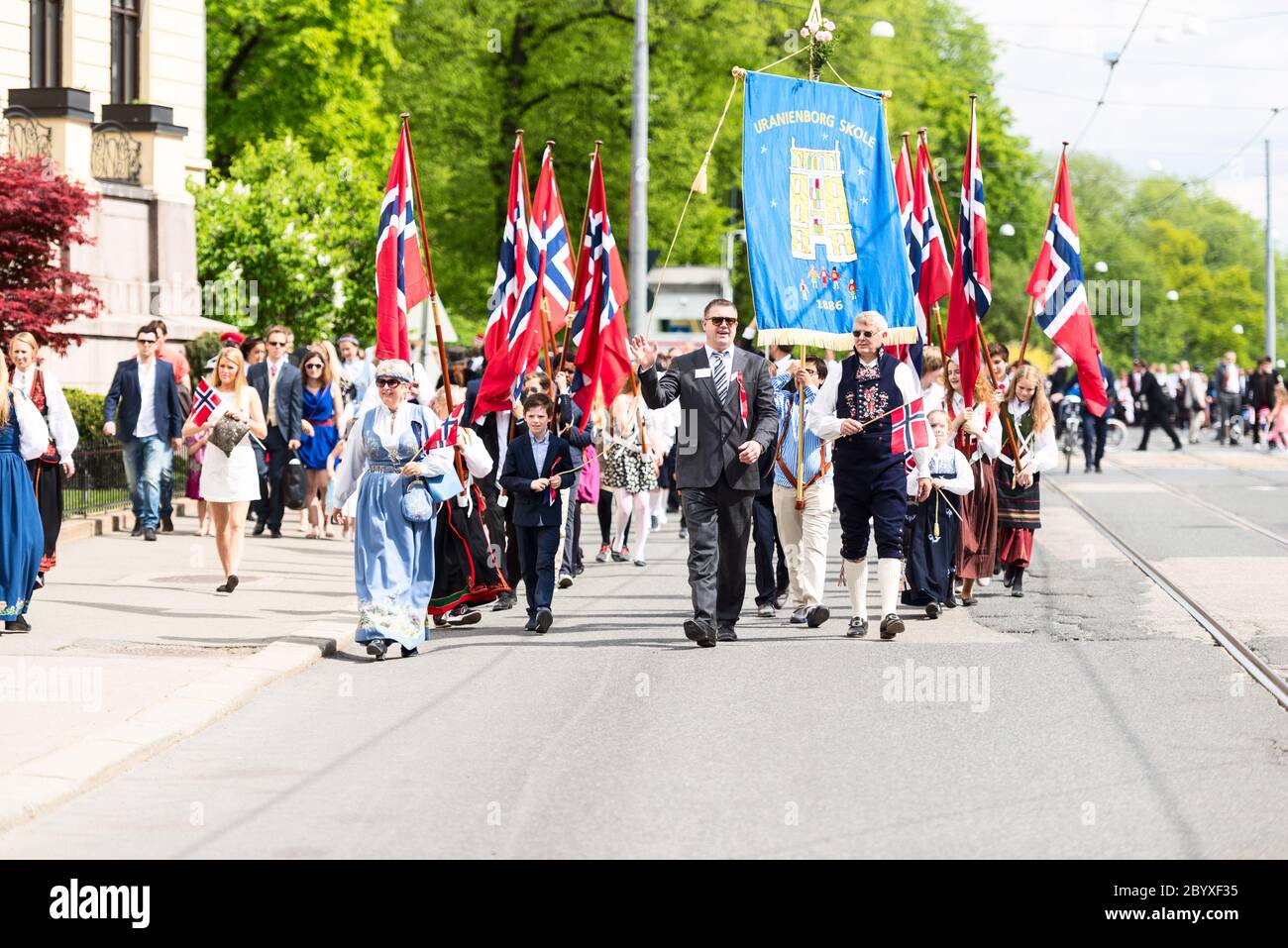 17 may oslo norway marching on parade Stock Photo - Alamy