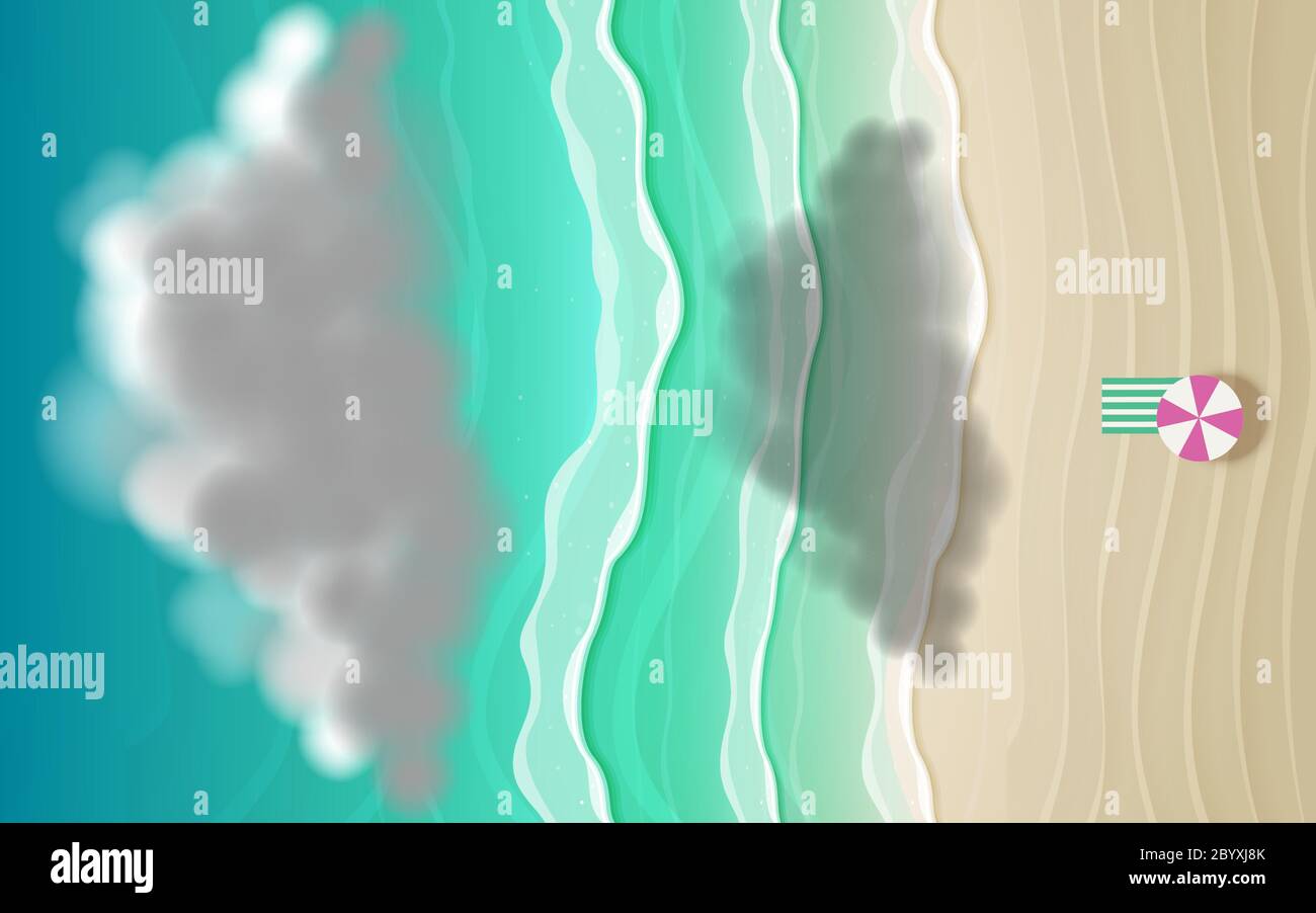 Top view bay on Stock Vector Images - Alamy