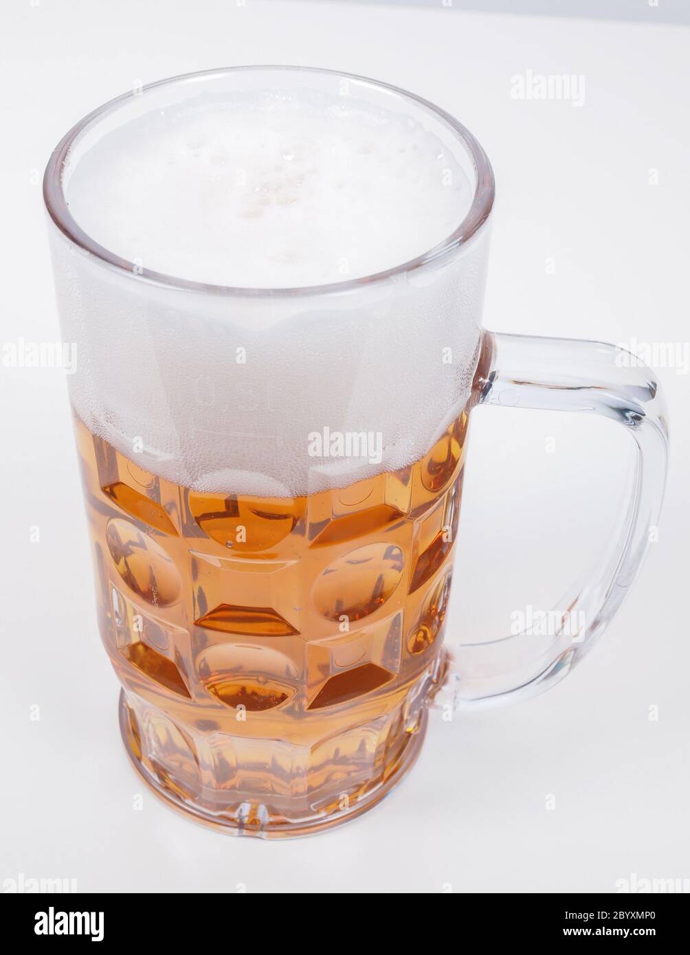 Lager beer glass Stock Photo - Alamy