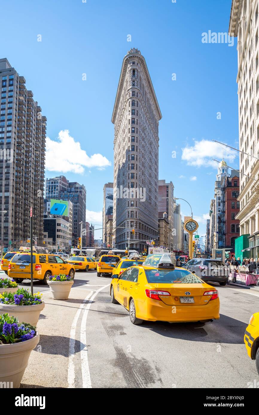 Flat Iron building Stock Photo - Alamy