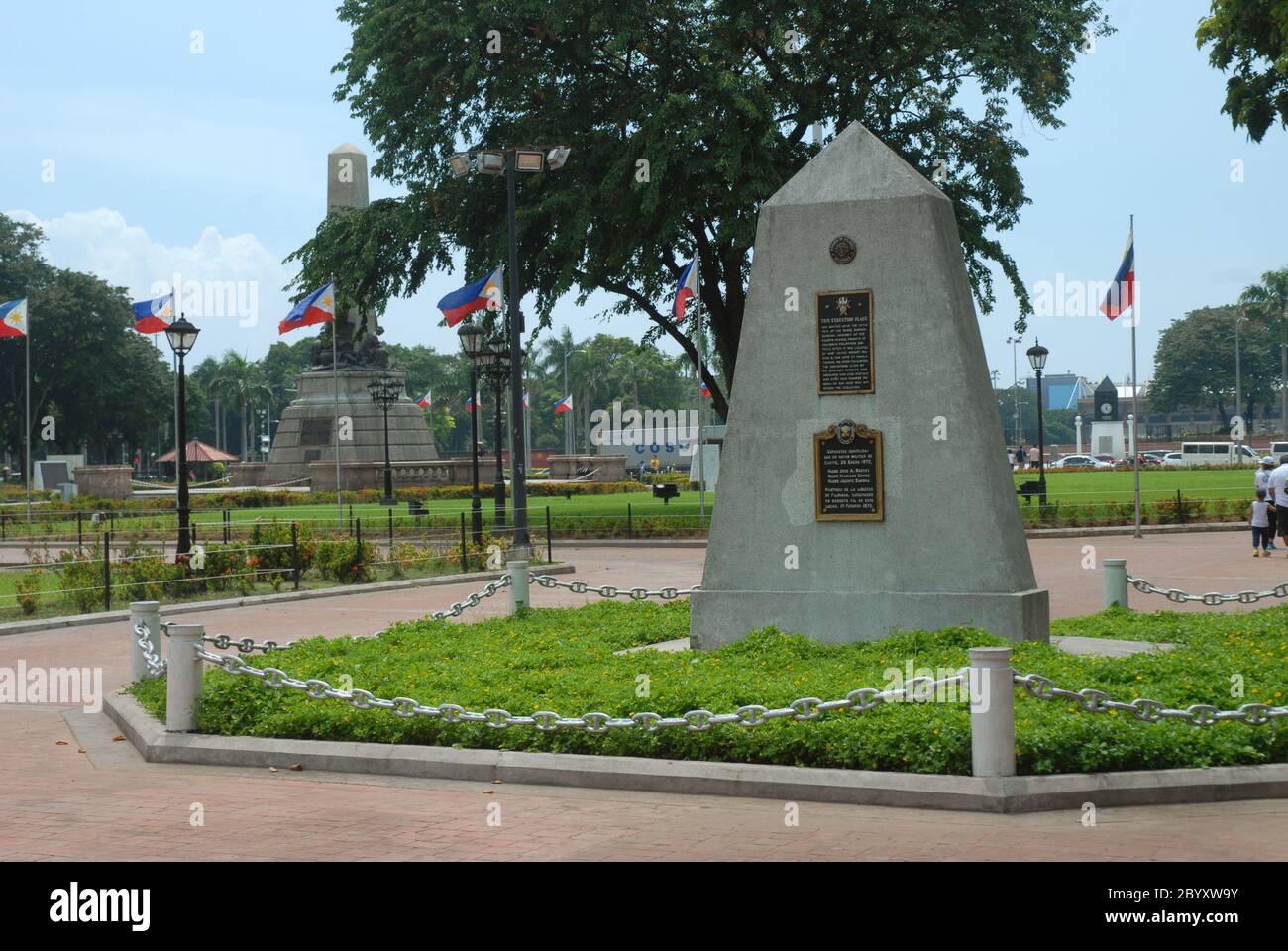 The Rizal Monument in Rizal Park or Luneta, Manila, Philippines, Asia ...