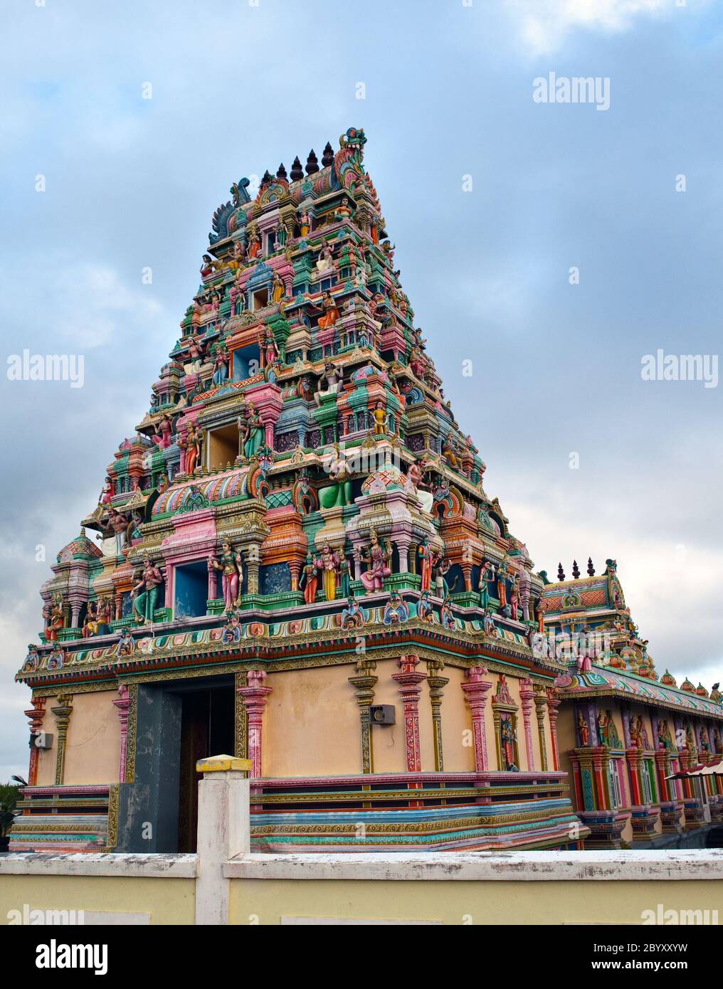Mauritius tamil hindu temple hi-res stock photography and images - Alamy