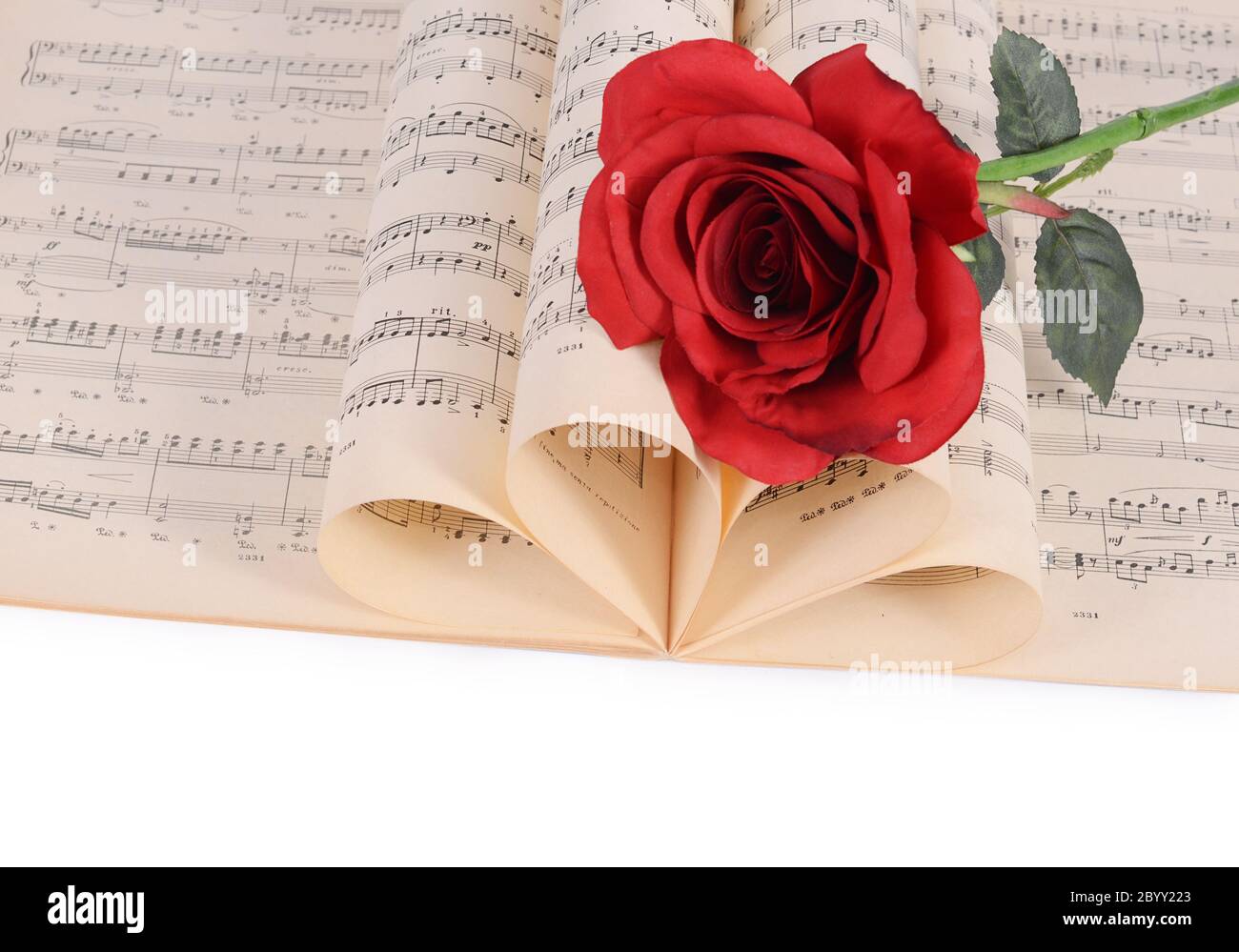 Abstract music background notes floral hi-res stock photography and ...