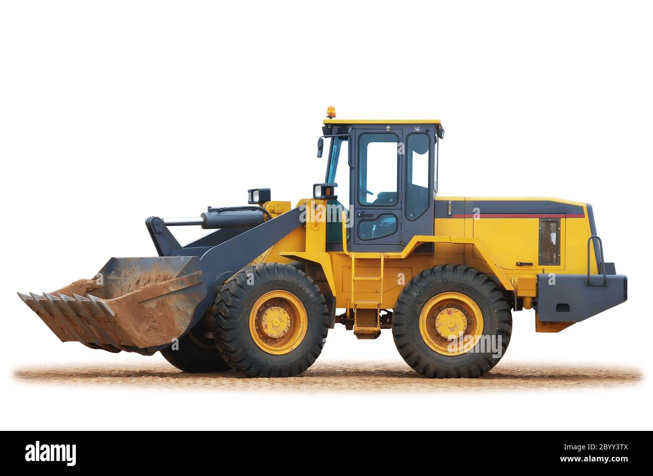 wheel loader bulldozer Stock Photo - Alamy