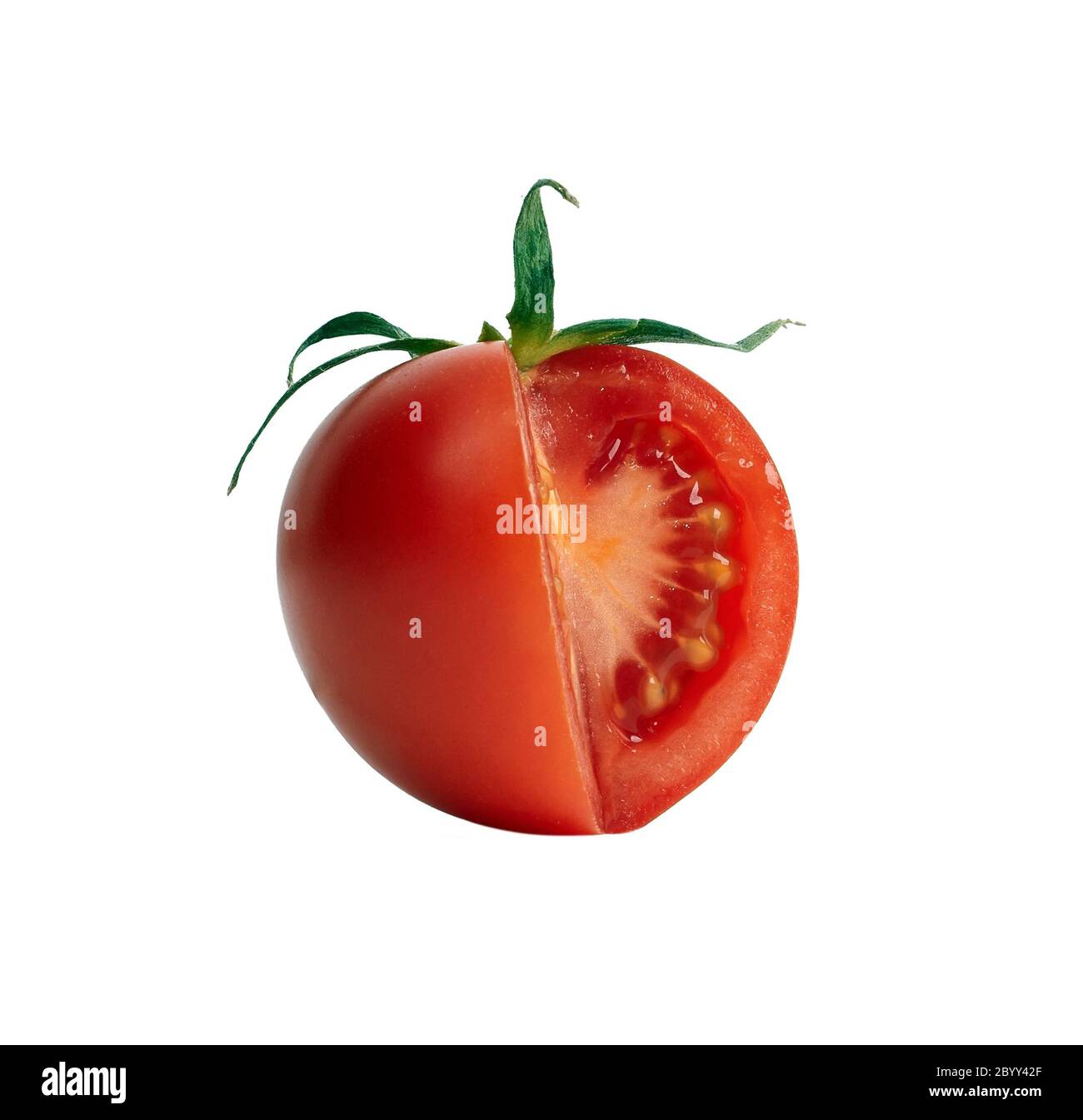 One tomato cut hi-res stock photography and images - Alamy