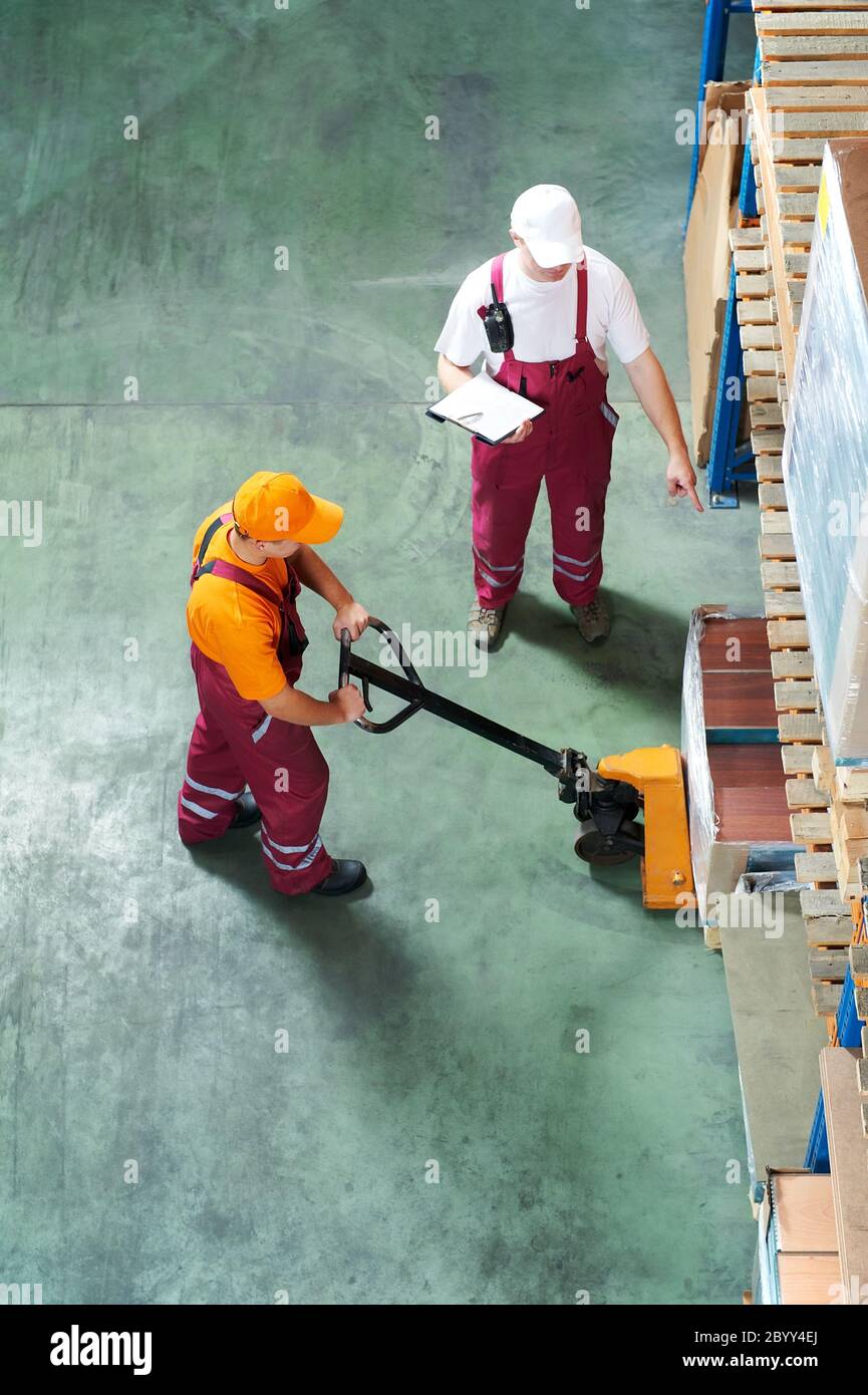 Stacker truck hi-res stock photography and images - Alamy