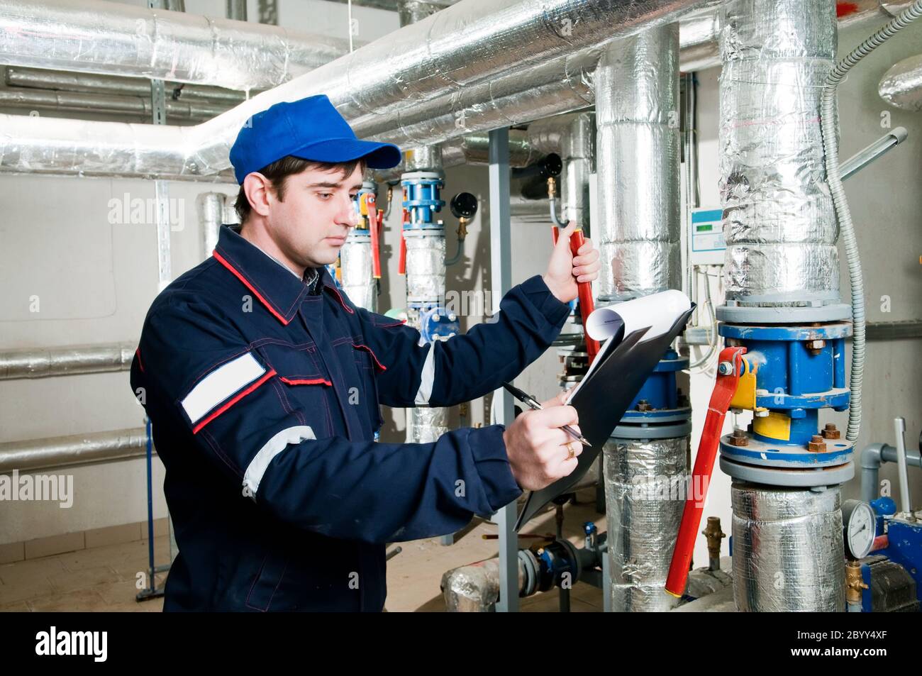 Condensing boiler pipe hi-res stock photography and images - Alamy