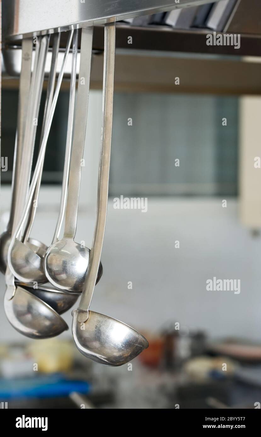 Restaurant equipment utensils hi-res stock photography and images - Alamy