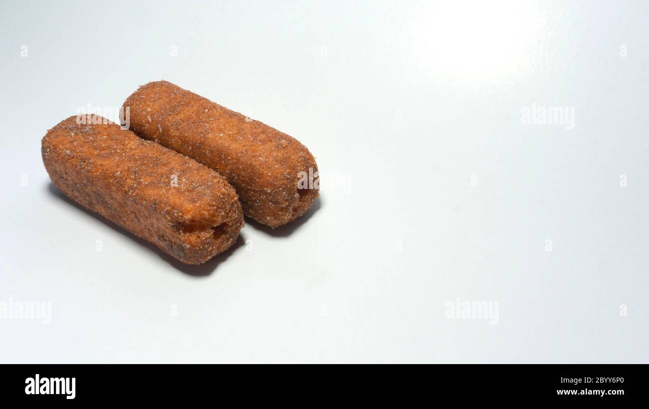 Corn-based snacks with sweet and crispy chocolate flavor Stock Photo ...