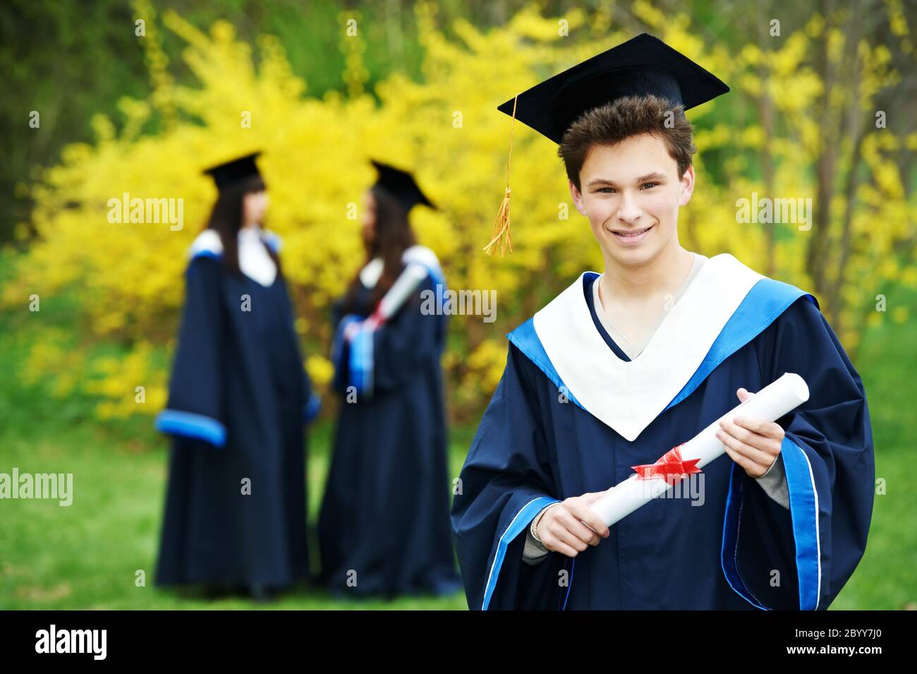 happy graduation student Stock Photo - Alamy