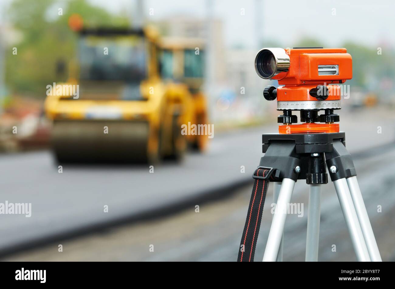 Land survey equipment hi-res stock photography and images - Alamy